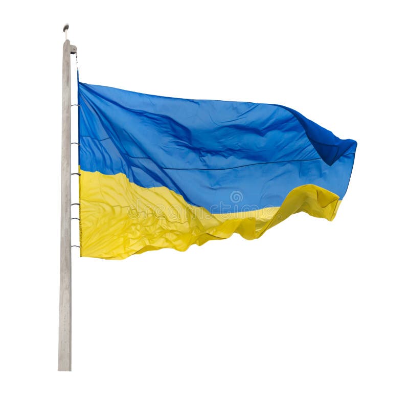Ukrainian flag stock image. Image of design, europe - 286077551