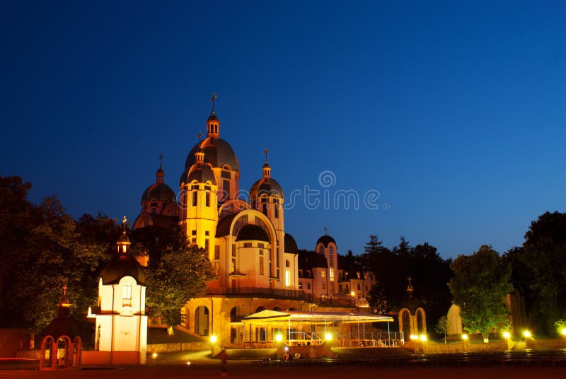 Ukrainian Greek Catholic Monastery Stock Image - Image of architecture ...