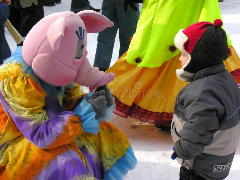 Ukrainian Holiday Maslenitsa (pancake Week) Editorial Photo - Image of ...