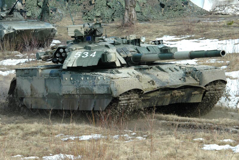 Ukrainian Main Battle Tank T-84 Oplot Editorial Stock Image - Image of ...