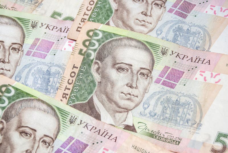 Ukrainian money - UAH stock photo. Image of money, hryvnya - 54598666
