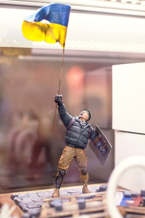 Ukrainian toy patriot stock image. Image of attack, collection - 51778145