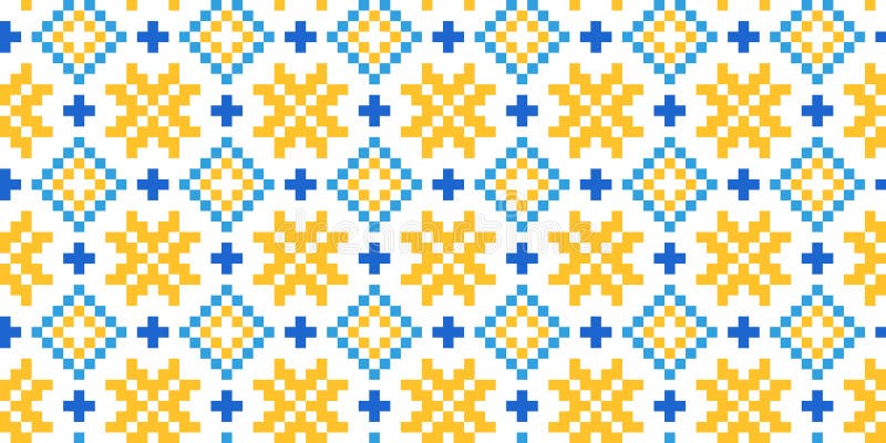Ukrainian Vector Textile, Fabric, Cloth Seamless Pattern, Striped Print ...