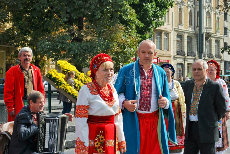 Ukrainischer Chor redaktionelles stockfoto. Bild von kulturell - 21272548