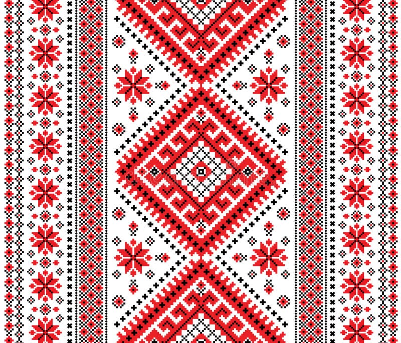 Ukrainsk prydnad vektor illustrationer. Illustration av modell - 41096633