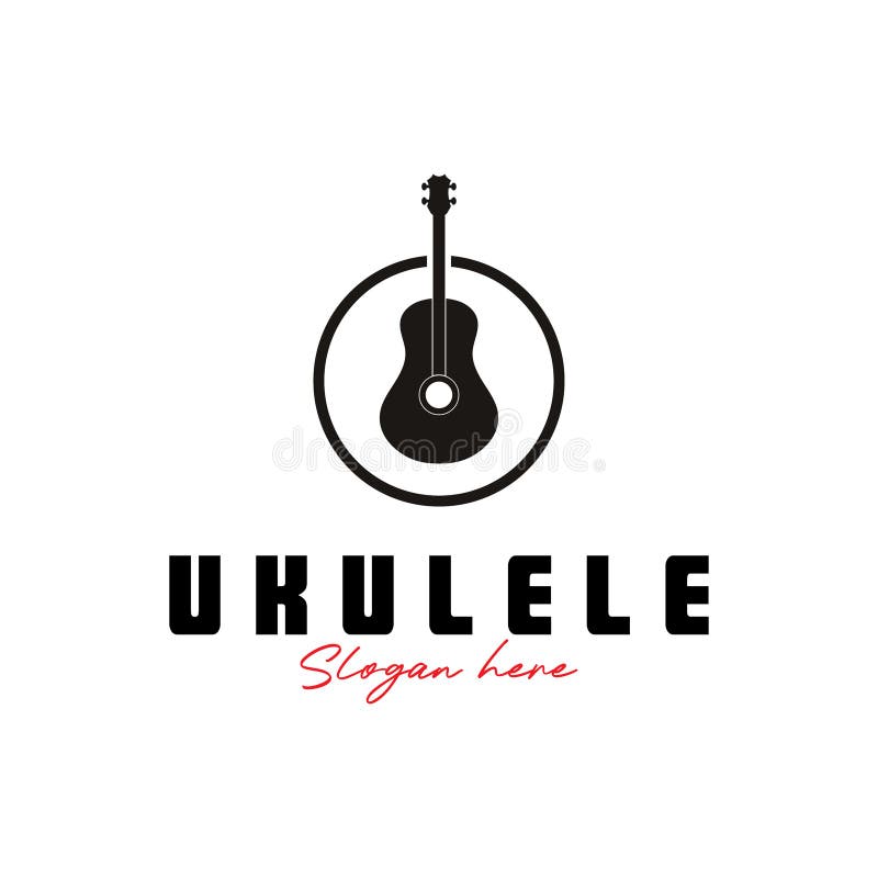 Ukulele Logo Vector Icon Illustration Template Design Stock Vector ...