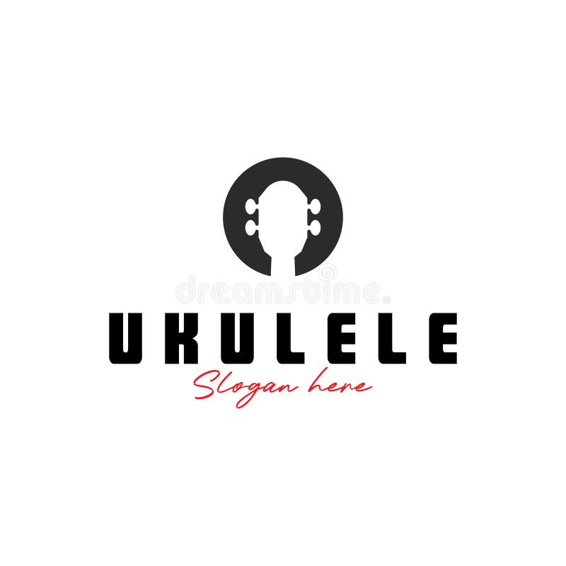 Ukulele Logo Vector Icon Illustration Template Design Stock Vector ...