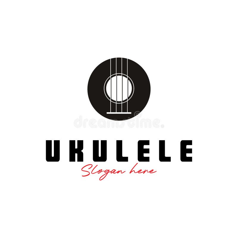 Ukulele Logo Vector Icon Illustration Template Design Stock Vector ...