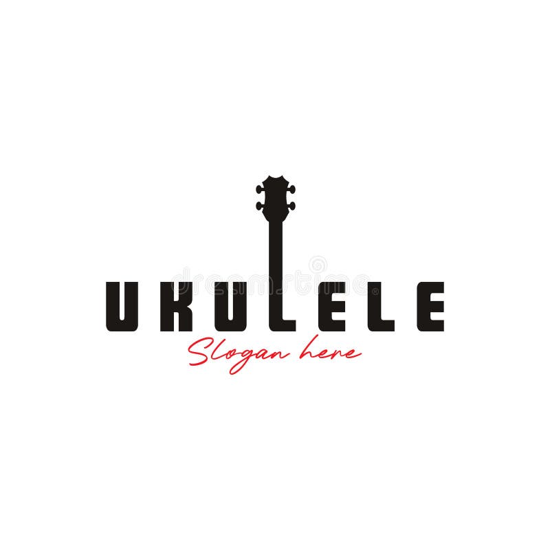Ukulele Logo Vector Icon Illustration Template Design Stock Vector ...