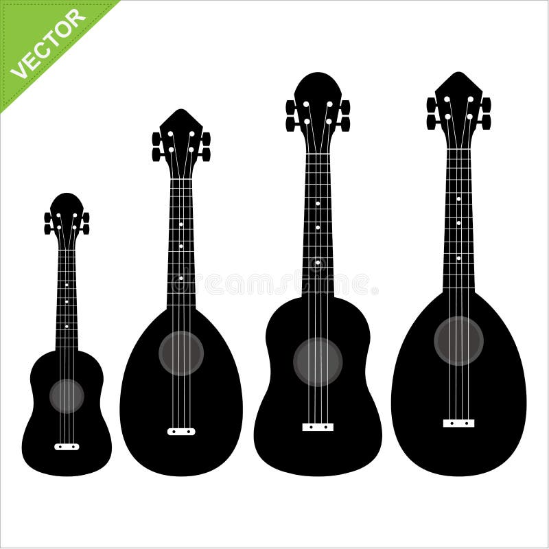 Ukulele vector stock vector. Illustration of acoustic - 35310430