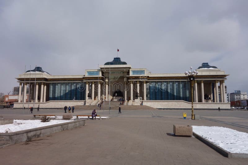 Ulan Bator Eller Ulaanbataar, Mongoliet Redaktionell Arkivbild - Bild ...