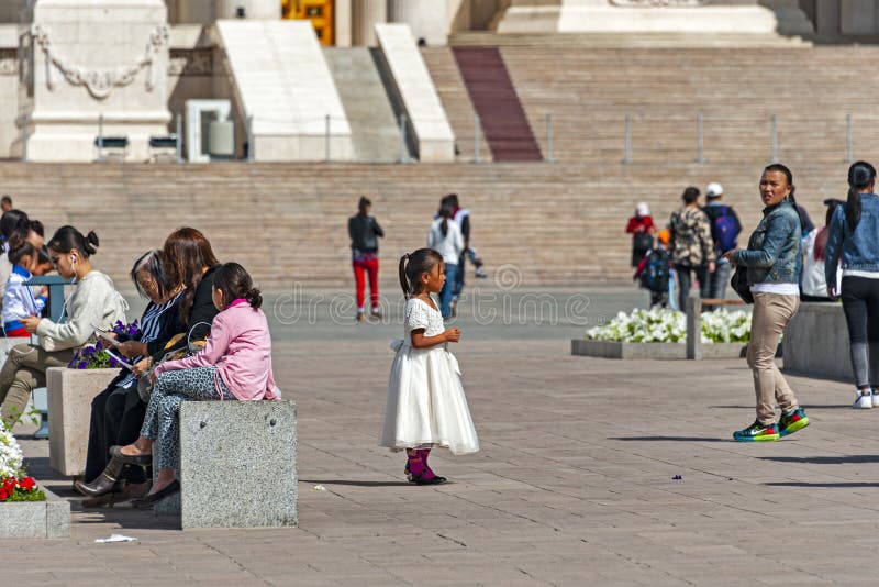 In Ulan-Bator, Mongolia editorial stock photo. Image of mongolian ...