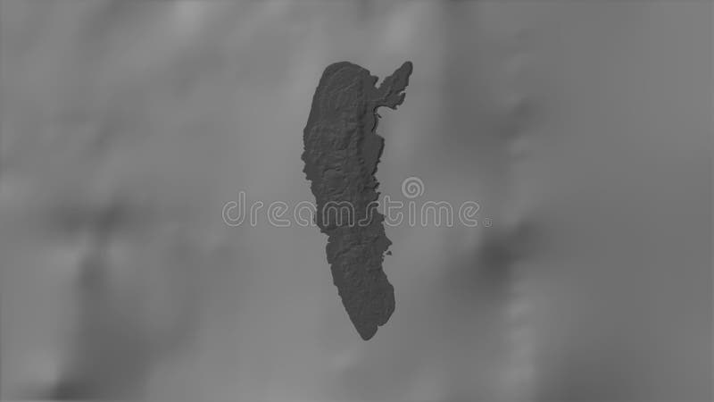 Ulawa Island. Solomon Islands. Bilevel Stock Illustration ...