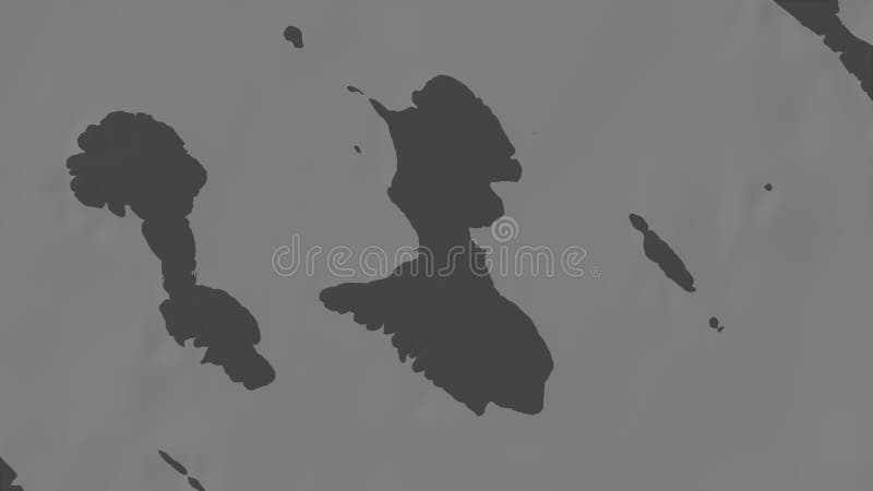 Ulbo Island. Croatia. Bilevel Stock Illustration - Illustration of ...