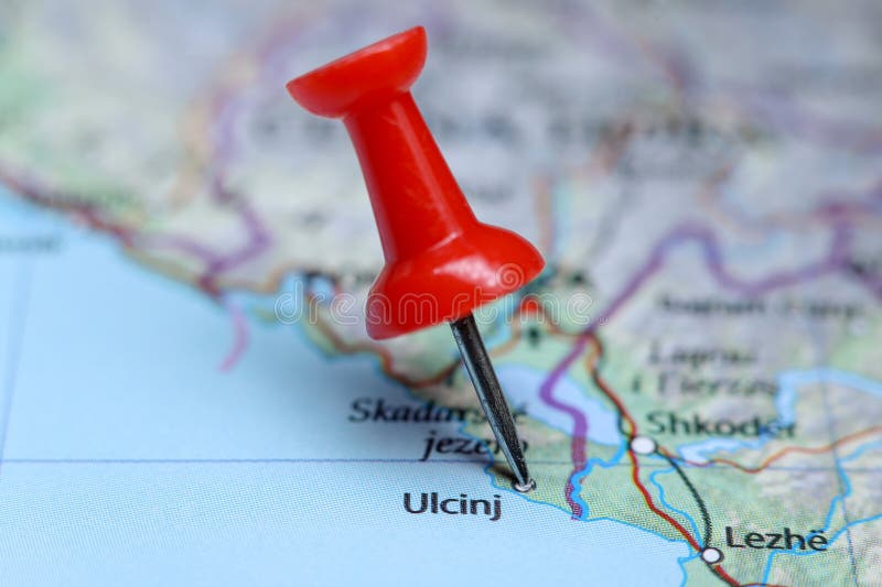 Ulcinj Map Stock Photos - Free & Royalty-Free Stock Photos from Dreamstime