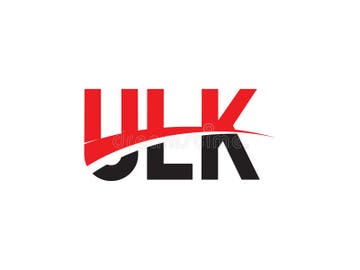 ULK Letter Initial Logo Design Vector Illustration Stock Vector ...