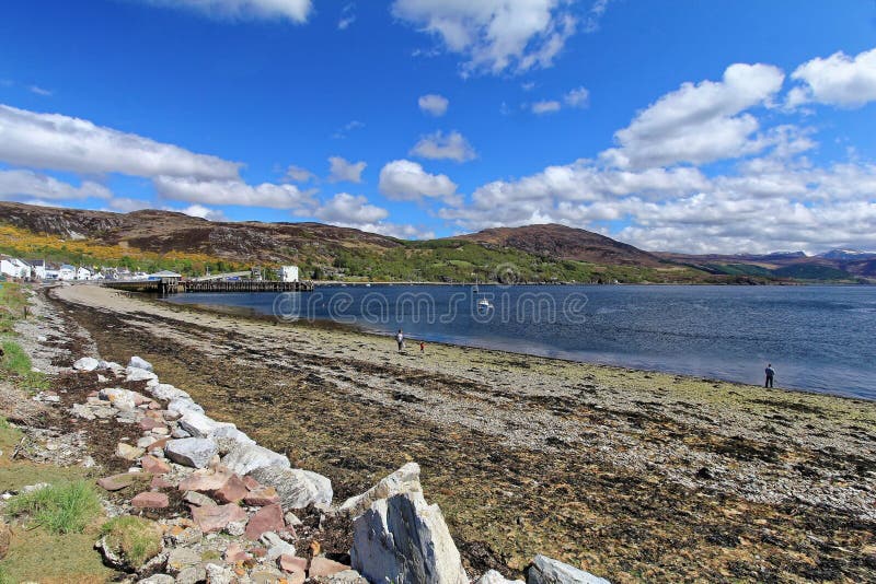 Ullapool Harbour, Scotland stock photo. Image of europe - 61699768