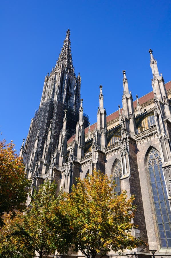 Ulm Cathedral stock photo. Image of heritage, landscape - 21683080