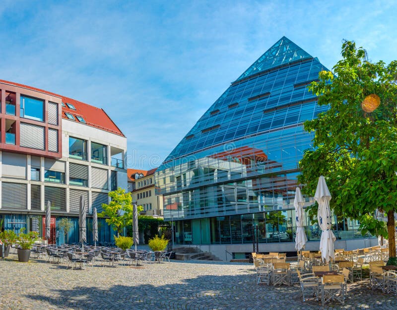 Ulm, Germany, August 17, 2022: Ulm City Library in Germany Editorial ...