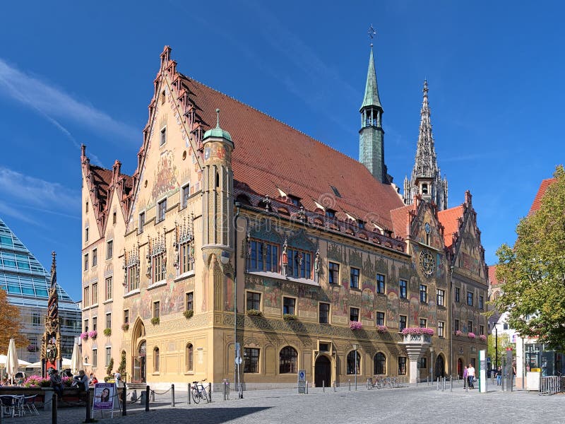 City Hall of Ulm (Germany) stock photo. Image of germany - 14564762