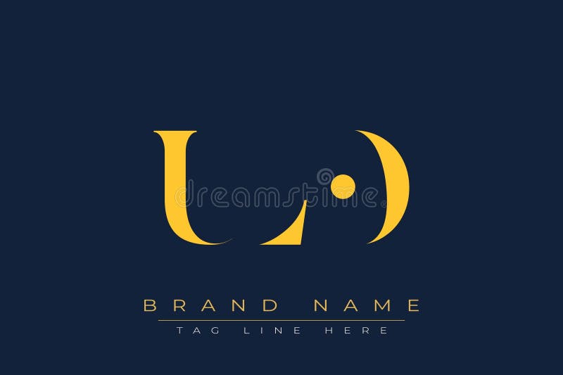 ULO Abstract Letter Logo Design Stock Vector - Illustration of alphabet ...