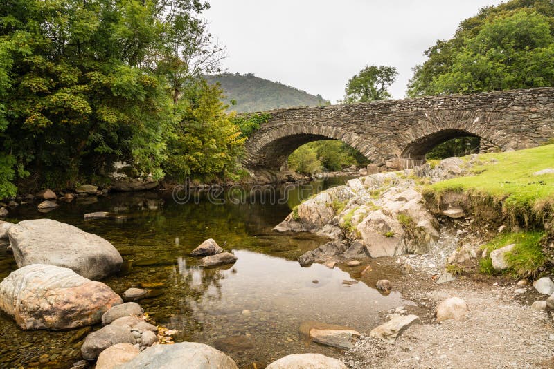 Ulpha Bridge in Duddon Valley Stock Photo - Image of england, scenic ...