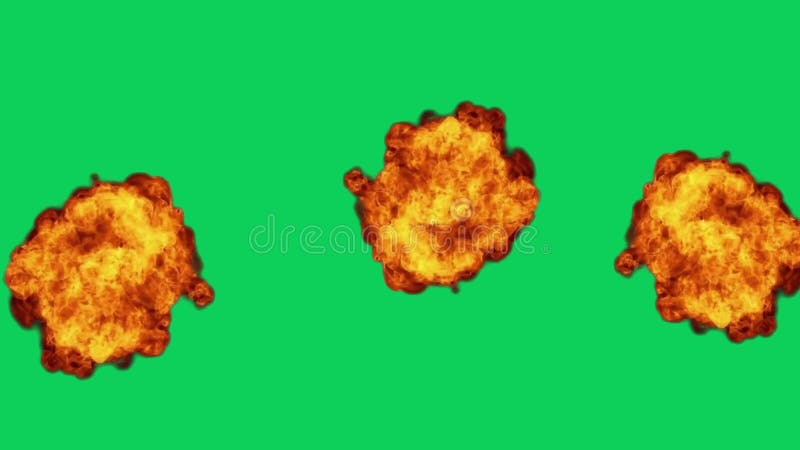 Ultimate Explosion Green Screen Perfect for Action Scenes, Easy ...
