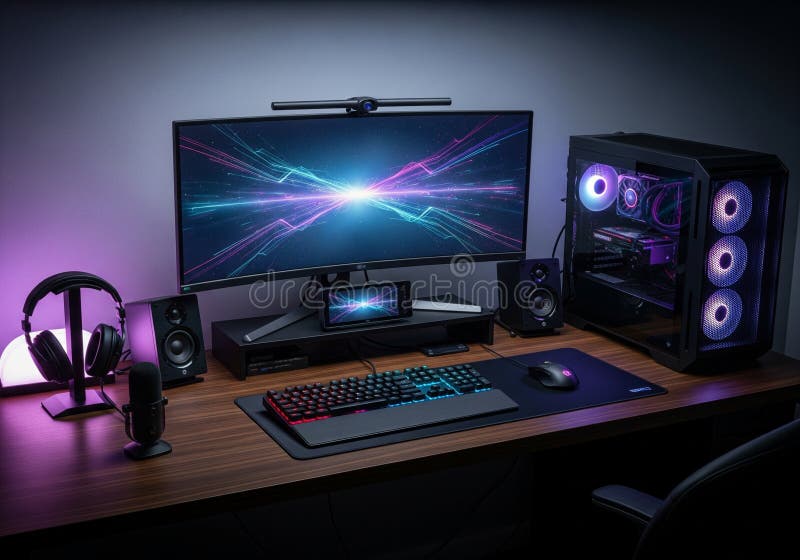 Gaming Desktop Pc Wall Stock Photos - Free & Royalty-Free Stock Photos ...