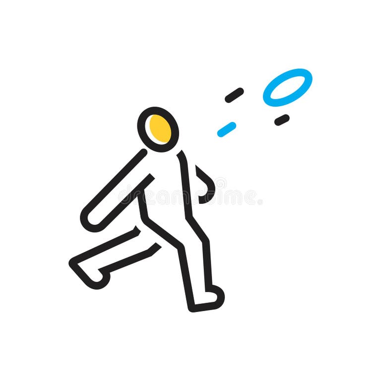 Multi Color Icon for Ultimate, Eventual and Last Stock Vector ...