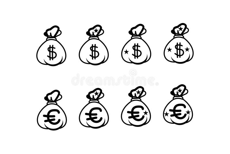 Ultimate Money Bag Logo: Royalty-Free Pro Vector Image Elevating Your ...