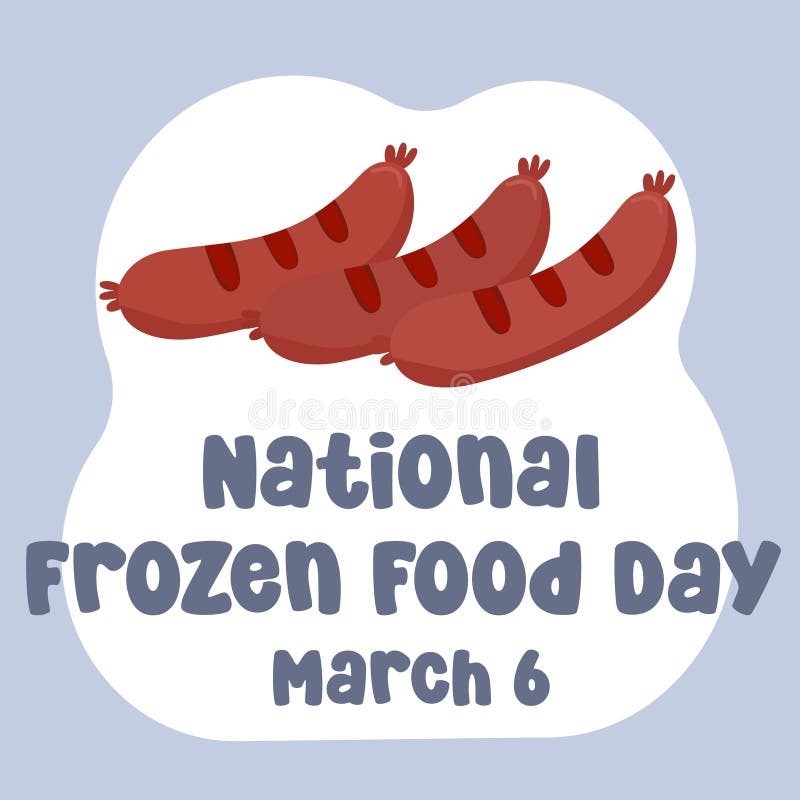 For the Ultimate National Frozen Food Day Celebration, Use this Vector ...