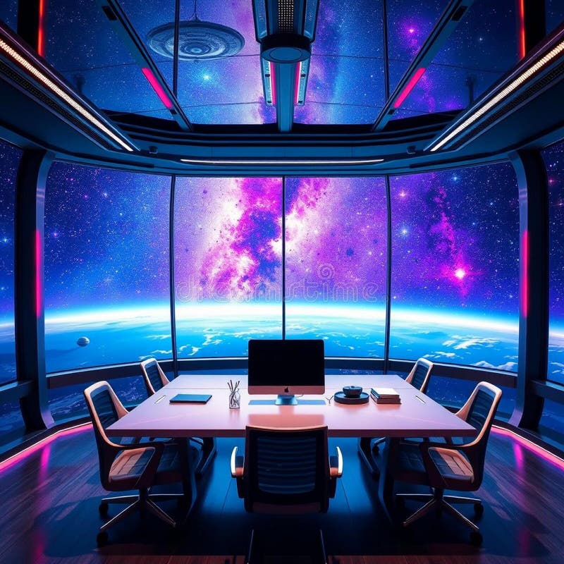 Ultimate Office Interior Showcase Stock Illustration - Illustration of ...