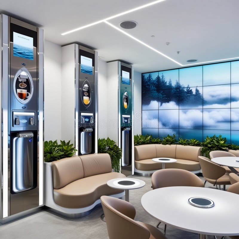 Ultimate Office Interior Showcase Stock Illustration - Illustration of ...