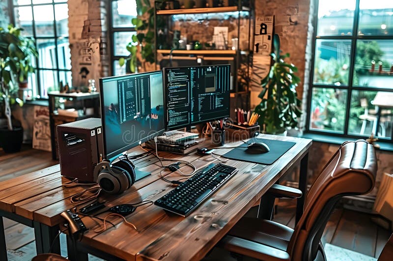 Ultimate Programmer S Workspace Setup: Dual Monitors Displaying Code ... Ultimate Programmer S Workspace Setup: Dual Monitors Displaying Code ...