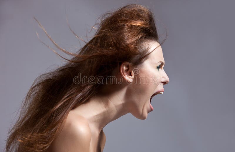 Ultimate rage stock photo. Image of anger, adult, female - 10463832