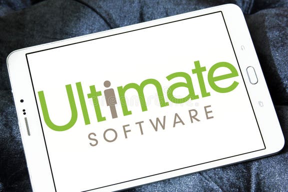 Ultimate Software Company Logo Editorial Stock Image - Image of icon ...