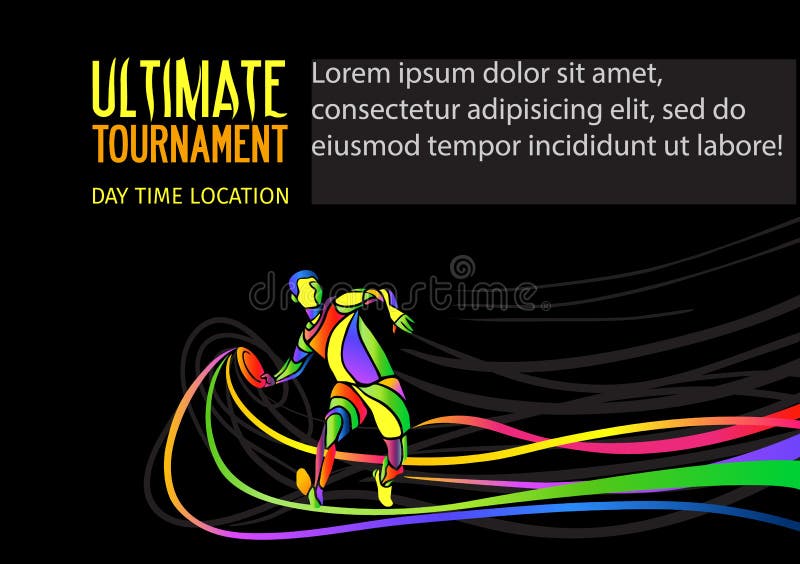 Ultimate Sport Invitation Poster or Flyer Background with Empty Space ...