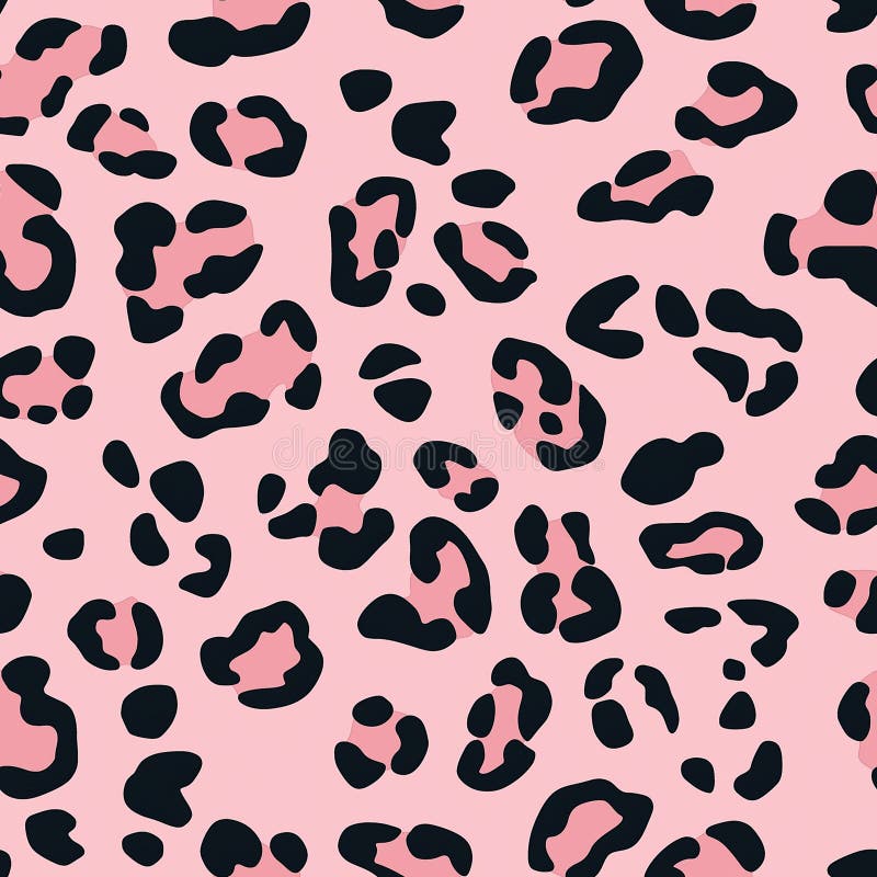 Ultra-Clear Full Leopard Pattern on Pink and Gray Backgrounds in 8K ...