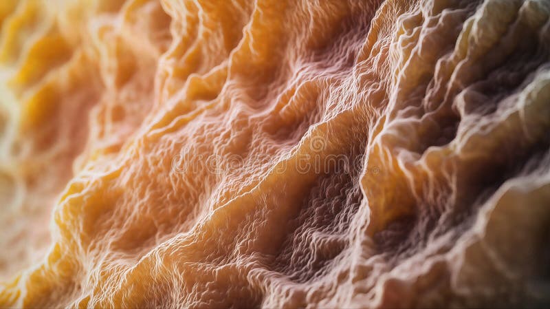 Microscopic View of Human Skin Cells Stock Illustration - Illustration ...