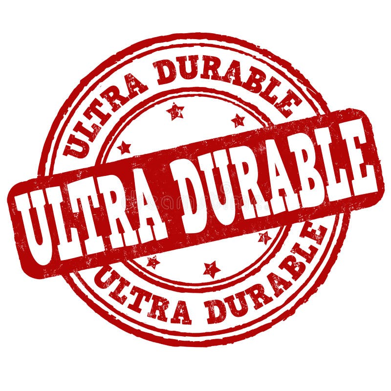 Ultra Durable Grunge Rubber Stamp Stock Vector - Illustration of simple ...