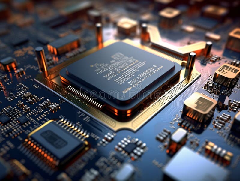 Ultra-fast and Accurate Computer Processor, Generative AI Stock ...