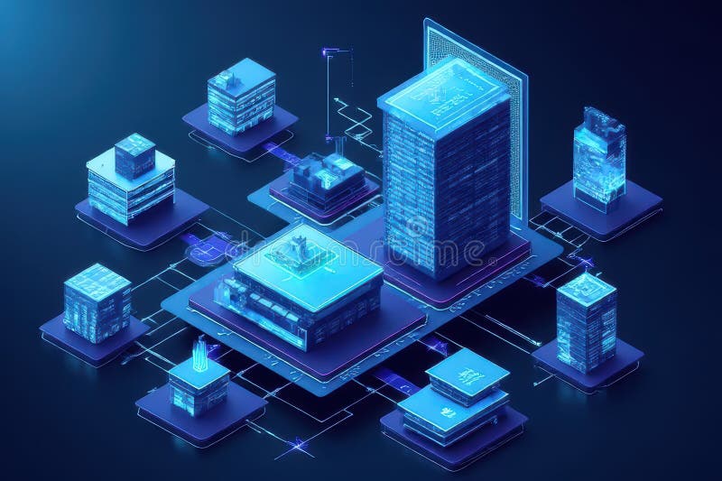 Ultra-Fast NVMe VPS Hosting Stock Illustration - Illustration of ...