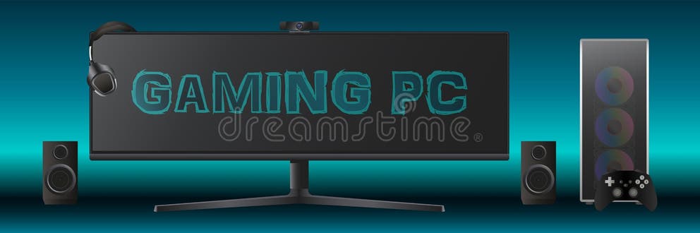 Pc Gaming Stock Illustrations – 23,639 Pc Gaming Stock Illustrations ...