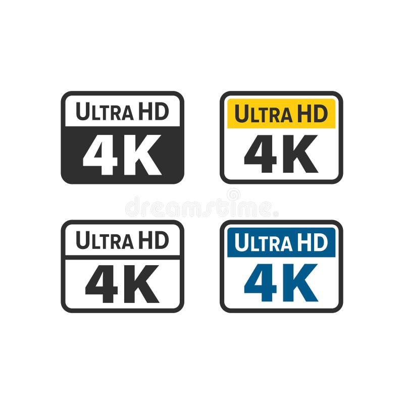 4k Ultra Sticker Stock Illustrations – 31 4k Ultra Sticker Stock ...