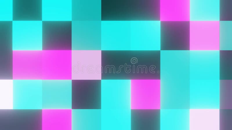 Ultra HD 4K Video Animation of Abstract Square Shape Pattern and ...