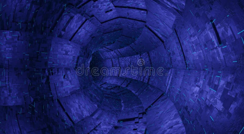 Ultra Hd Sci-fi Bluelight Neon Black Background Abstract 3d Texture ...