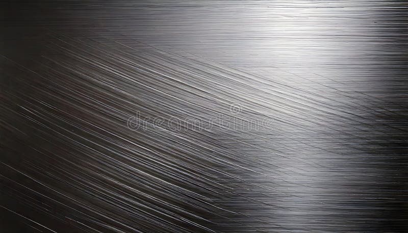 Ultra-HD Seamless Brushed Metal Pattern with a Smooth Reflective ...