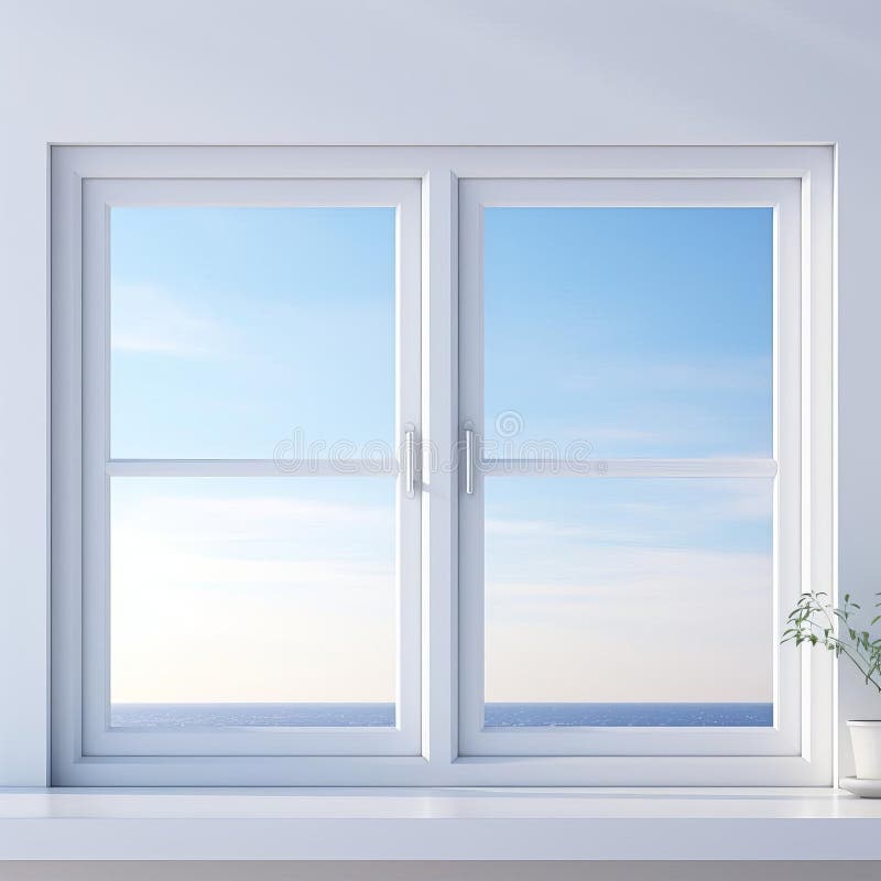 Ultra-high-definition Empty Window Mockup Design Template 8k Image ...