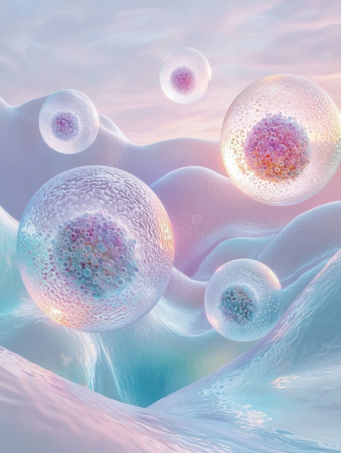 Digital Abstraction of Microbiome Life with Translucent Cell Forms in ...