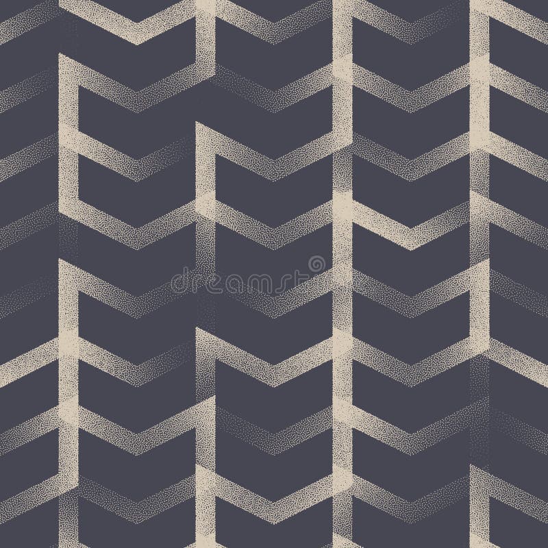 Ultra Modern Chevron Seamless Pattern Vector Dot Work Trendy Abstract ...